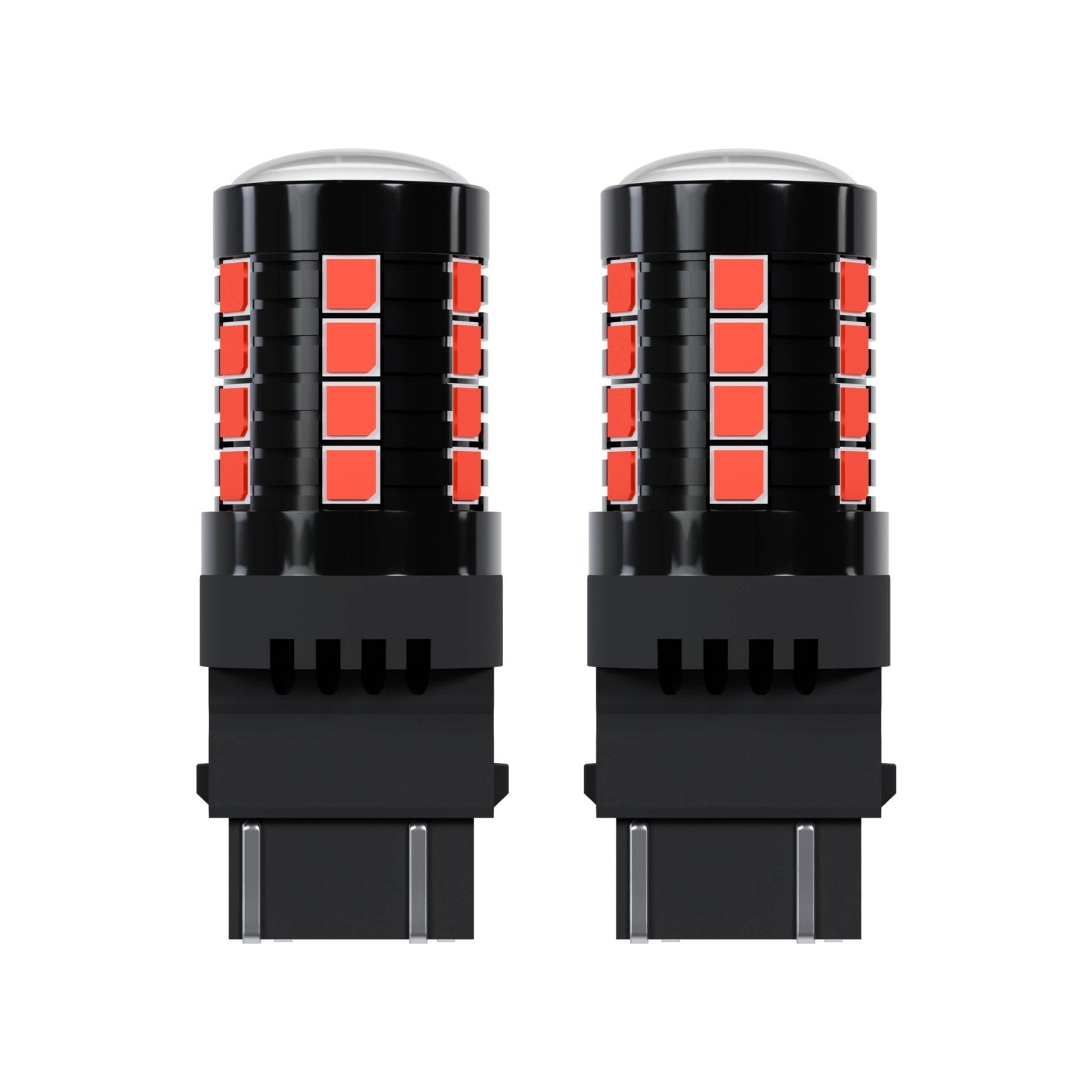 Red or Amber LED 3157 Polarity Insensitive Bulbs – Unique Style Racing
