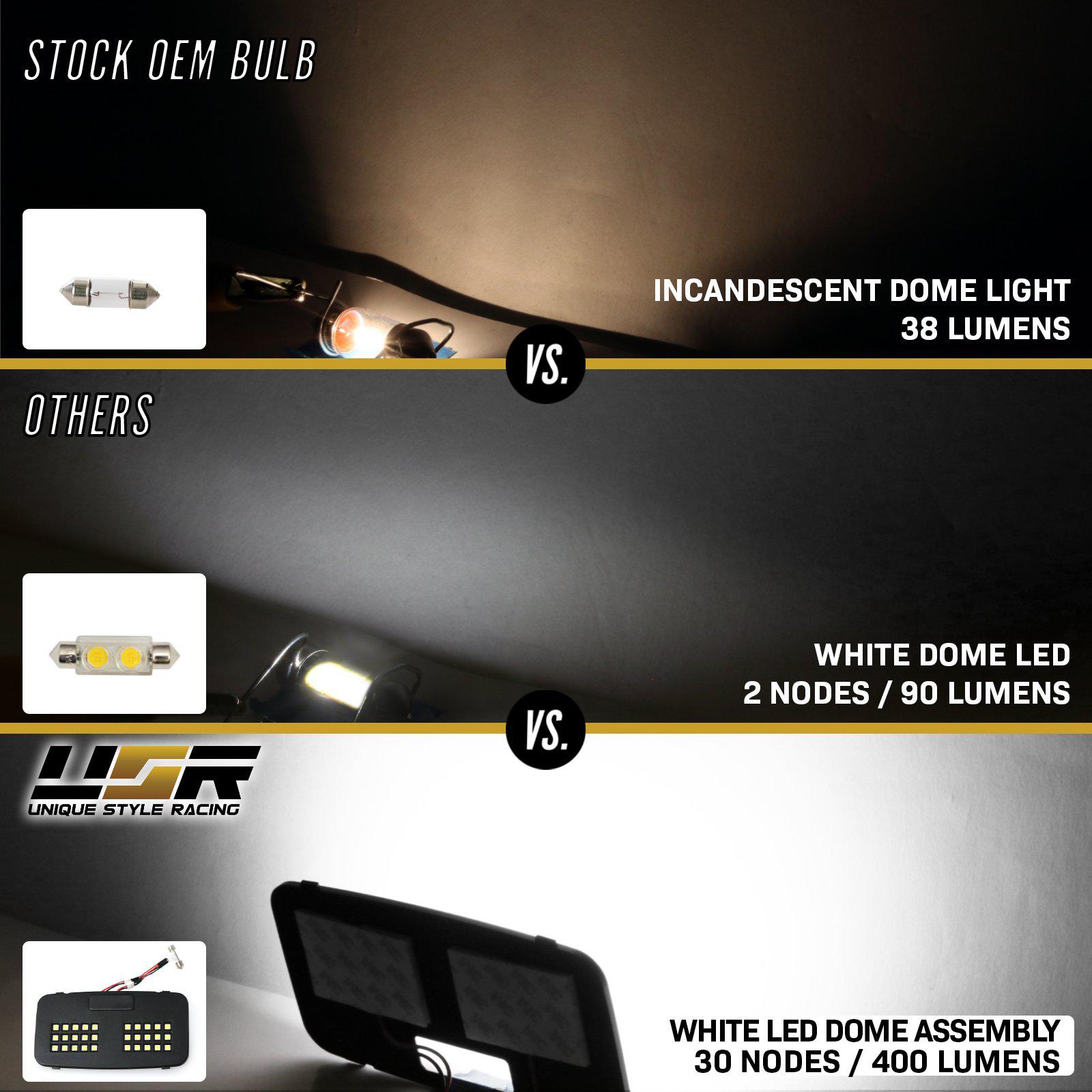 2010-2021 Toyota 4Runner LED Interior Light Set Center Dome Light, Doo ...