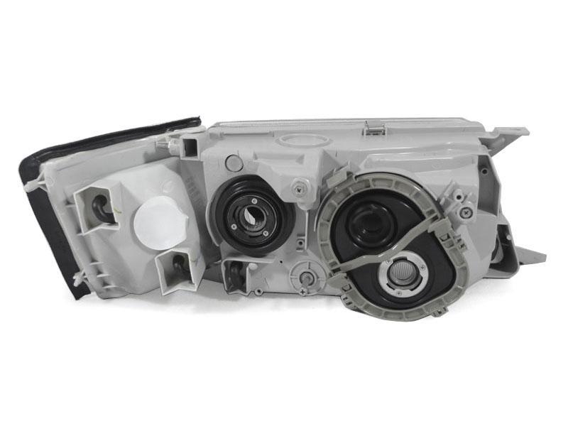1995-1997 Lexus LS400 DEPO JDM Glass Clear Headlights + Corner Light ...